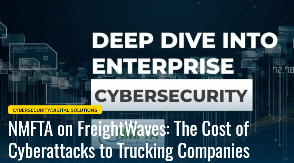 Trucking Cybersecurity Trends Report 2024